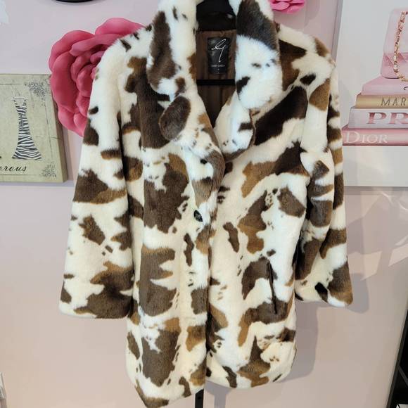 Gabby Isabella | Jackets & Coats | New Gabby Isabella Women Faux Fur ...